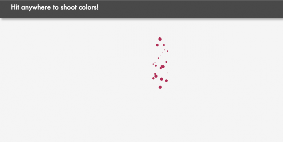 [HTML5 and CANVAS] Exploding (shooting) particles on canvas | Hack | Lenotta